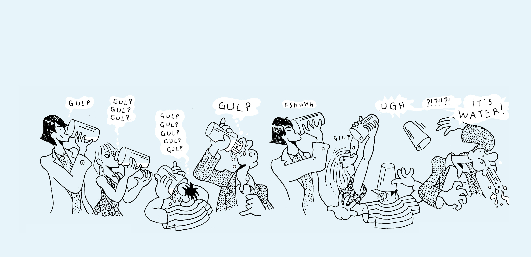 Liquid states Comic Strip | Issue 36 of Protein Spotlight