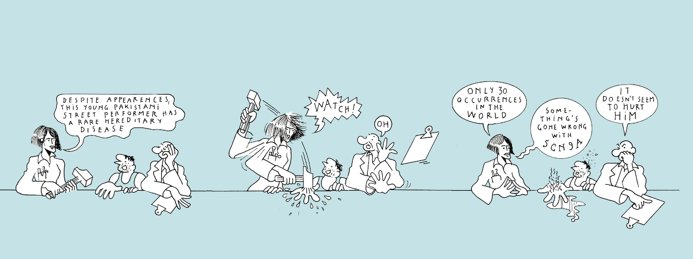 Silent pain Comic Strip | Issue 102 of Protein Spotlight